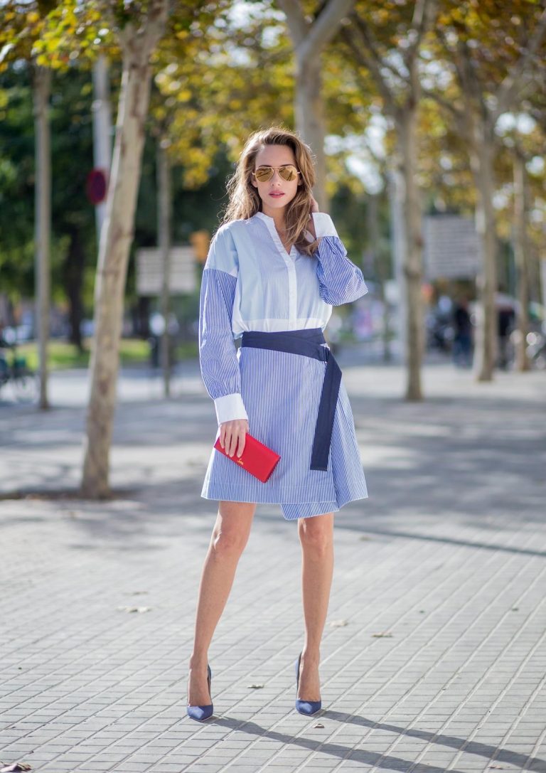 STRIPE HYPE | DENIM HEELS - Blog - Alexandra Lapp